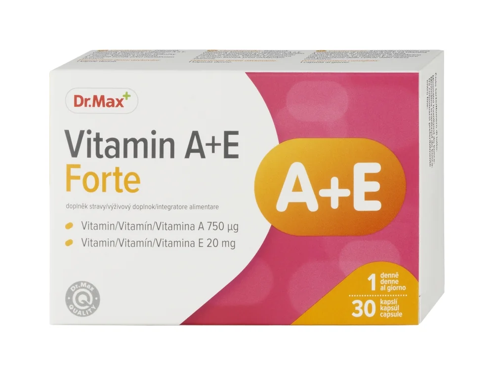Dr. Max Vitamin A+E Forte 30 Compresse | Dr. Max Farmacia