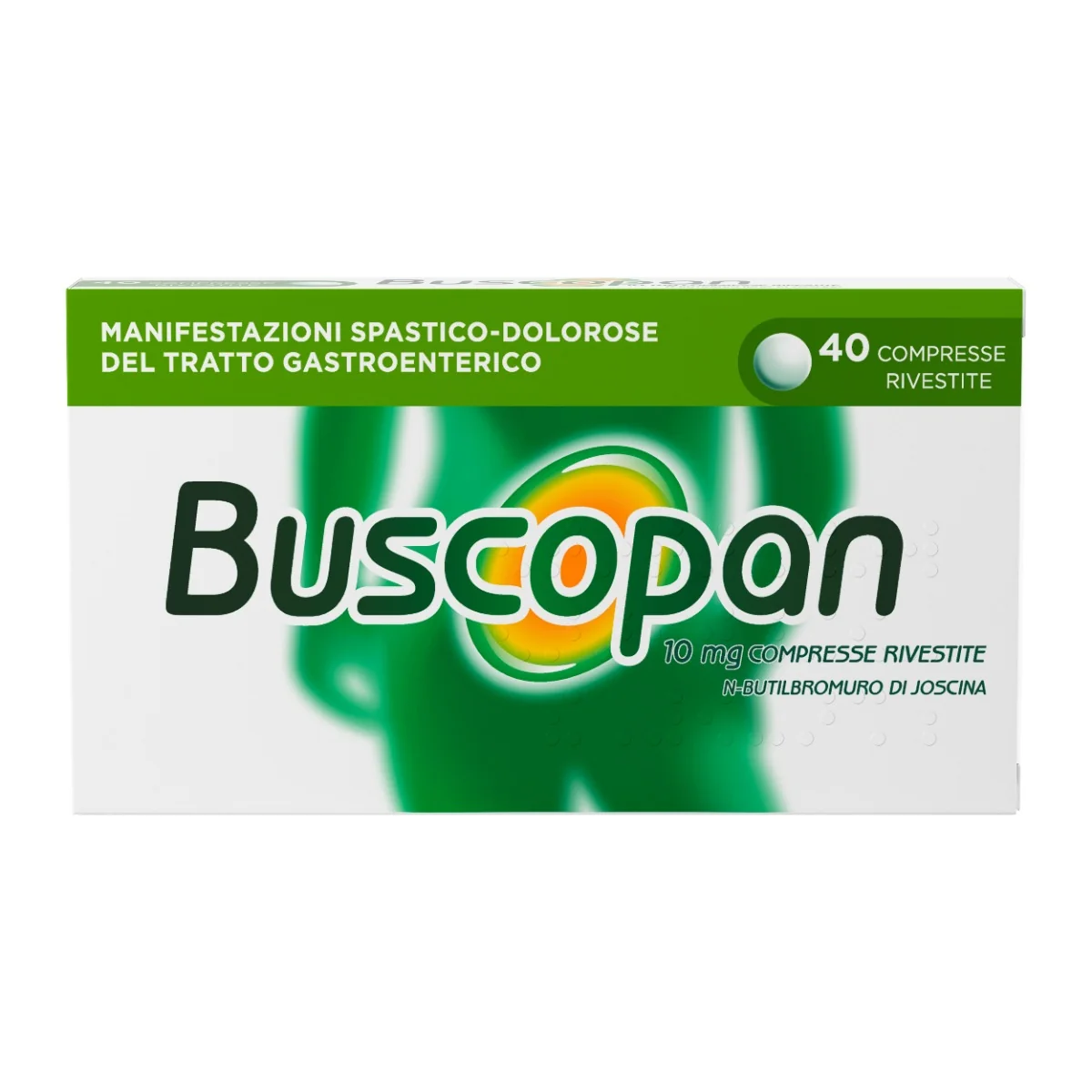 Buscopan 40 Compresse Rivestite Affezioni del Tratto Gastrointestinale ...