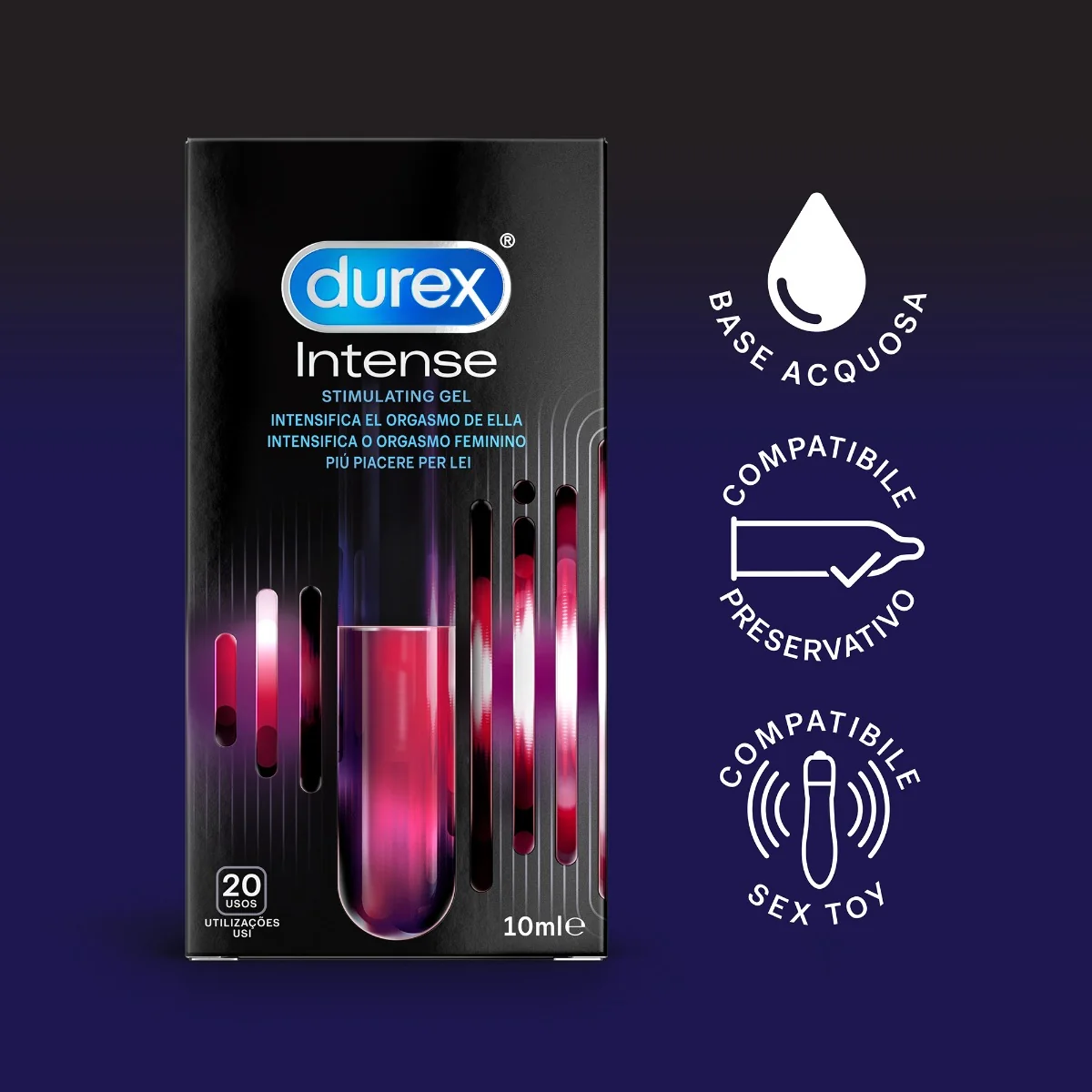 Durex Intense Orgasmic Gel Stimolante Femminile 10 ml | Dr. Max Farmacia
