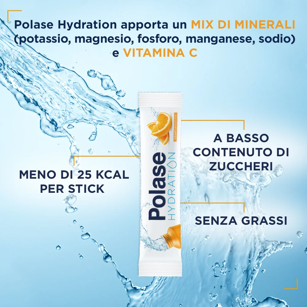 Polase Hydration Arancia 12 Bustine | Dr. Max Farmacia